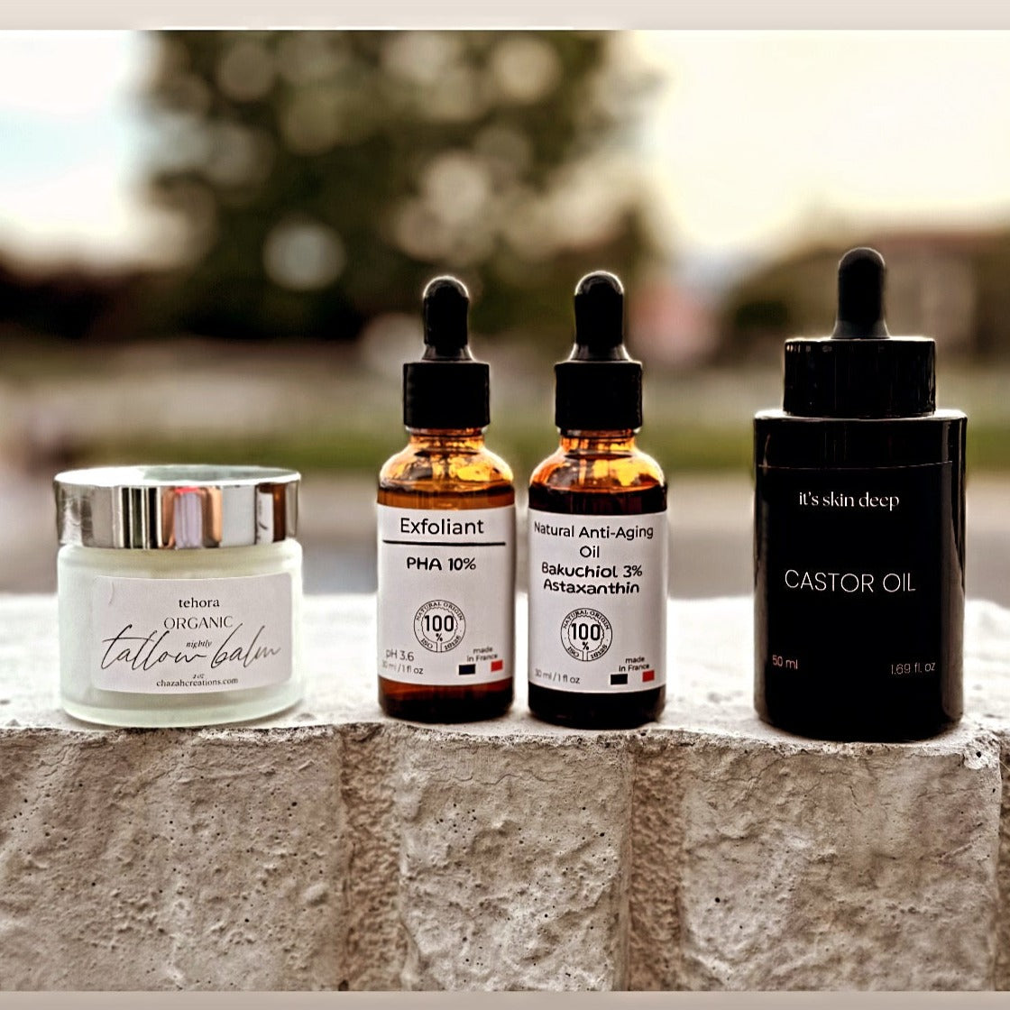 Wrinkle Bundle With Bakuchiol Serum – It's Skin Deep